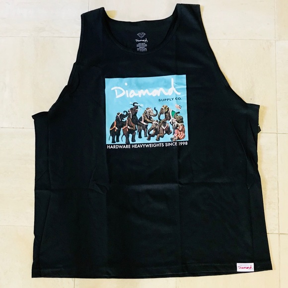 Diamond Supply Co. | Shirts | Hardware Heavyweights 3 Mens Tank Top ...